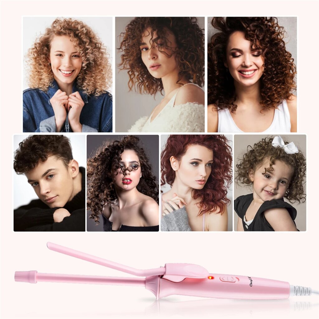 CkeyiN Mini Hair Curler 9mm Professional Styling Tool