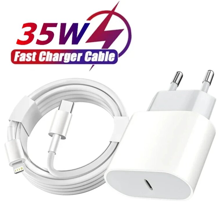 PD 35W Fast Charger Cable Kit for Apple Devices